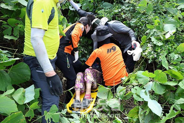 순천 실종 노인 극적구조…“민관 공조 빛났다”